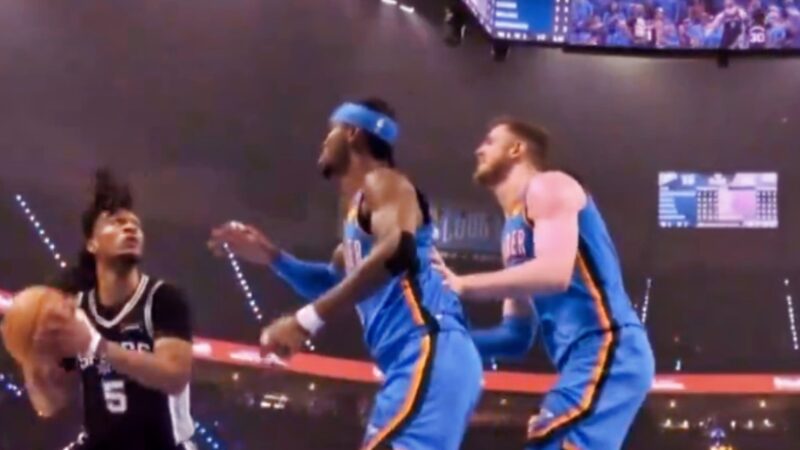 Stephon Castle’s Nasty Move on Shai Gilgeous-Alexander Instantly Goes Viral
