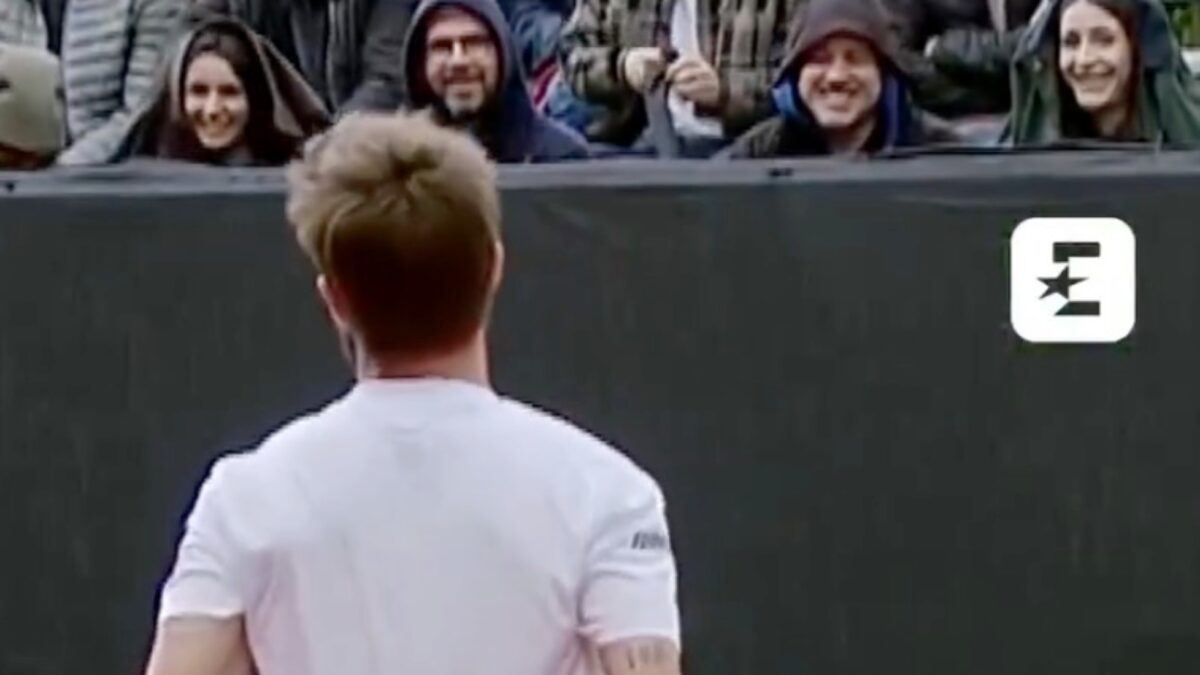 Frustrated Tennis Star Drops His Pants & Gives Fans a Show During ...