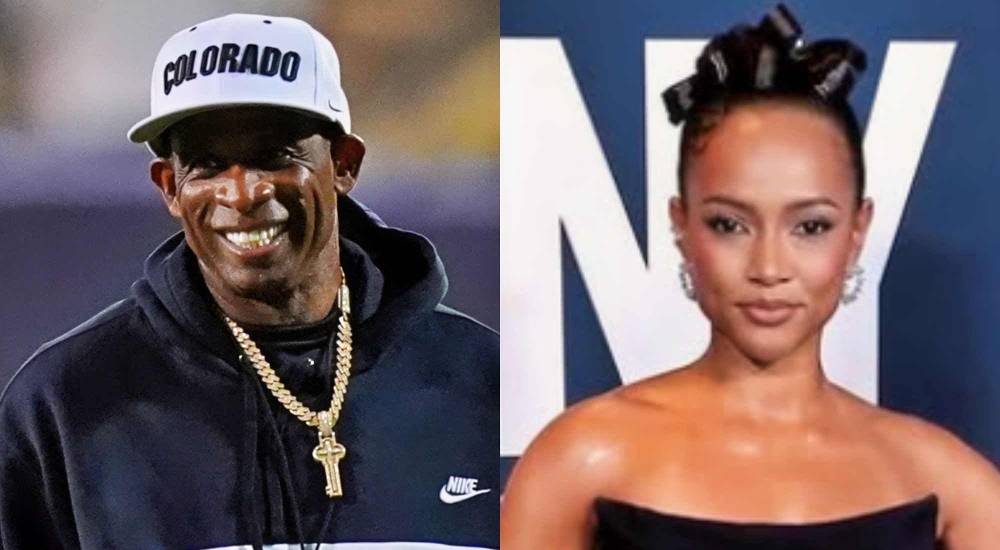 Deion Sanders Caught Sucking Face With His Younger Girlfriend In Her ...
