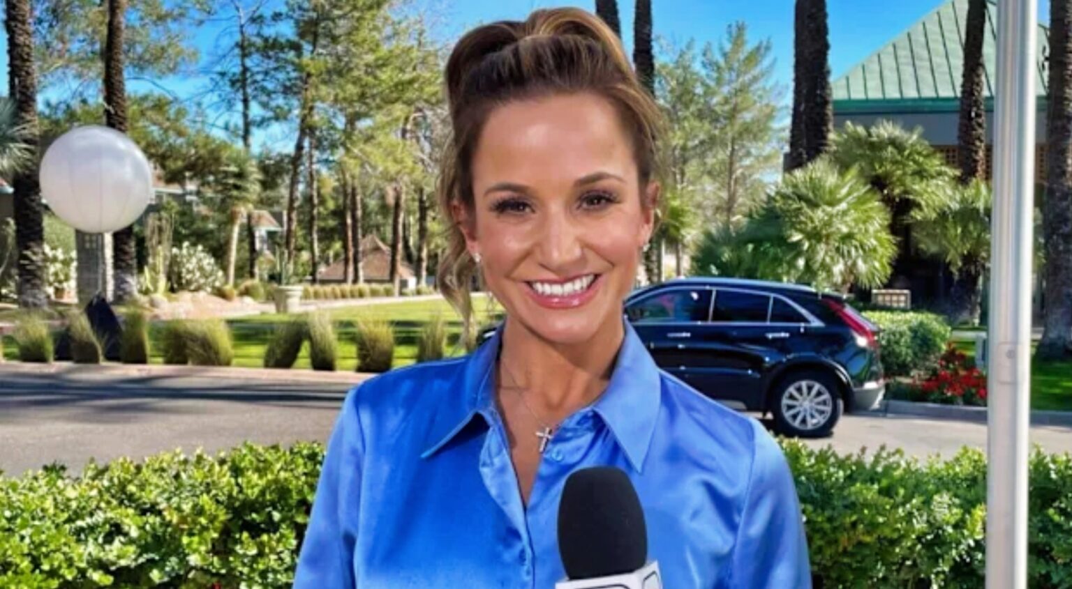 Footage Of Dianna Russini Taking A Charge & Striking A Raunchy Pose At ...
