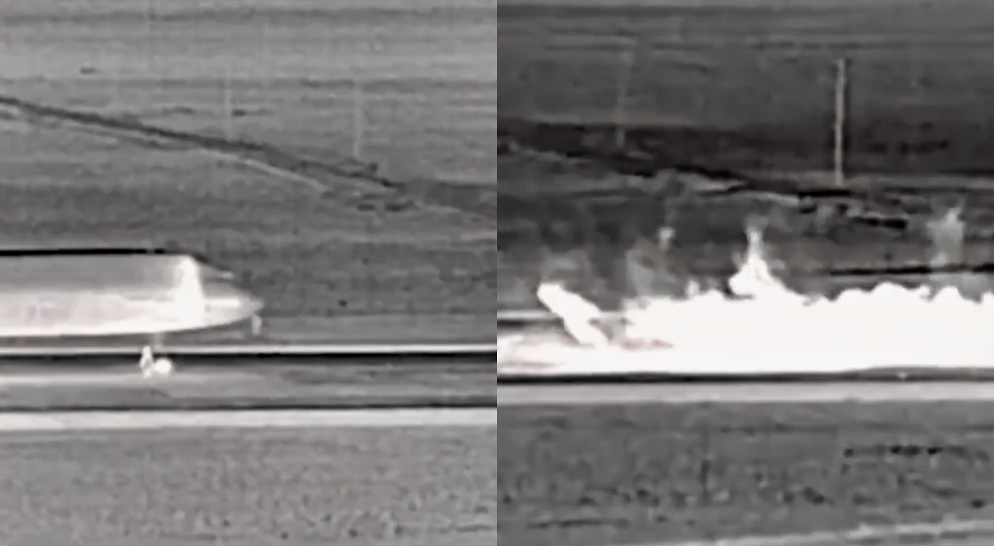 Horrifying New Thermal Footage Captures Full Sequence Of Frontier ...