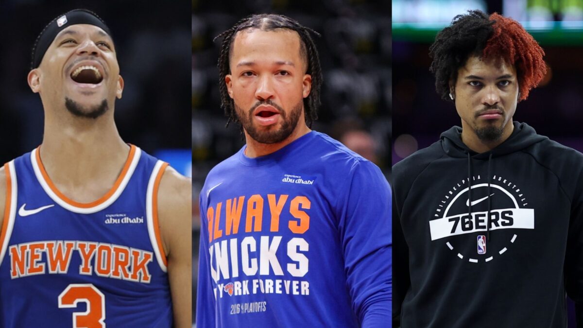 Josh Hart Joins In on Kelly Oubre Jr.’s Brutal Jalen Brunson Forehead Troll