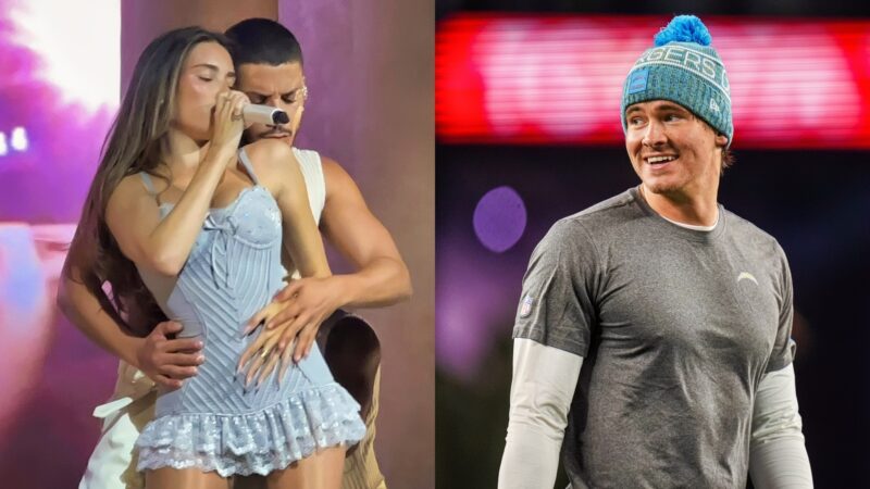Justin Herbert Gets Clowned As Madison Beer Gets Sexually Grinded On ...