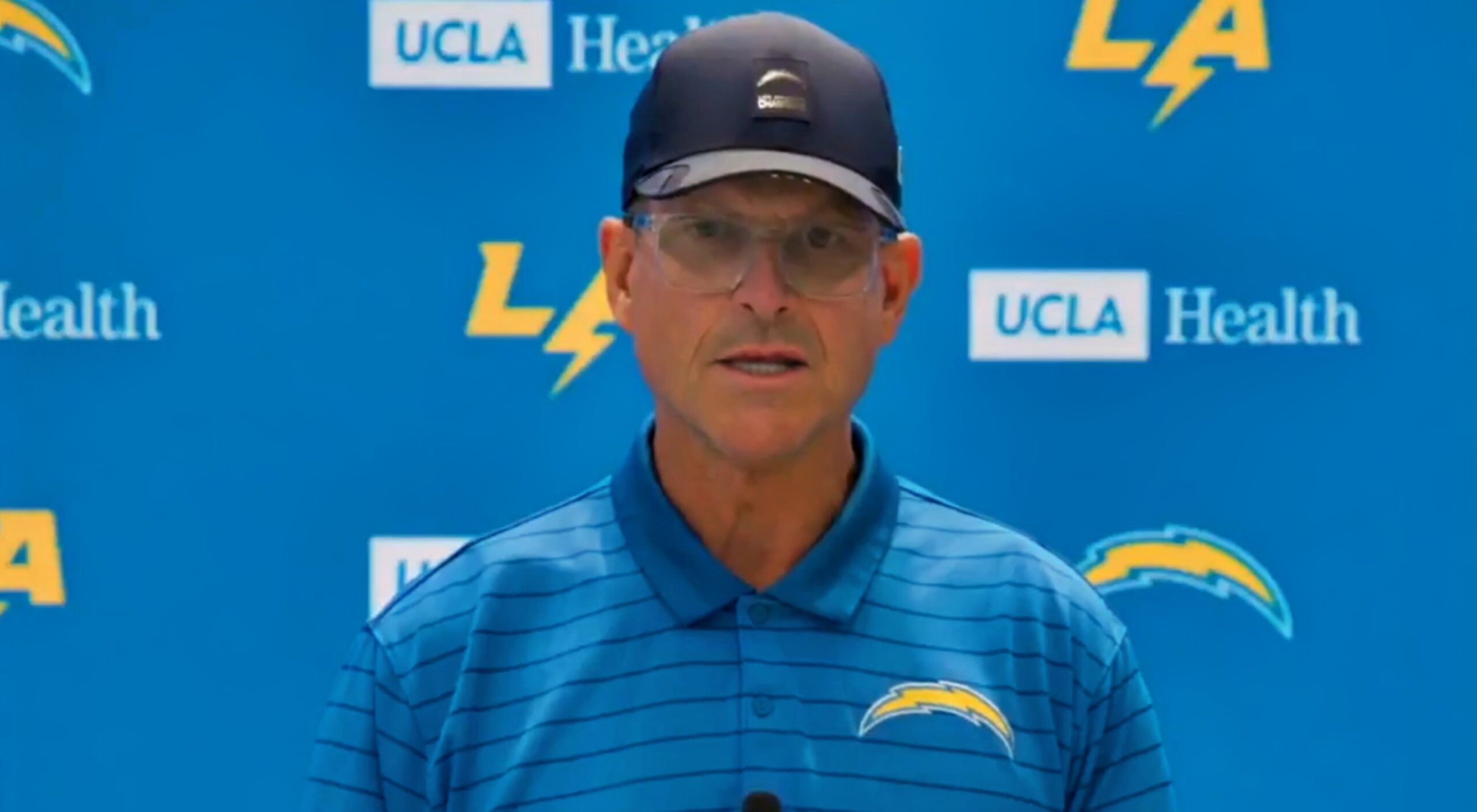 Jim Harbaugh Makes It Clear How He Feels About Justin Herbert Skipping ...