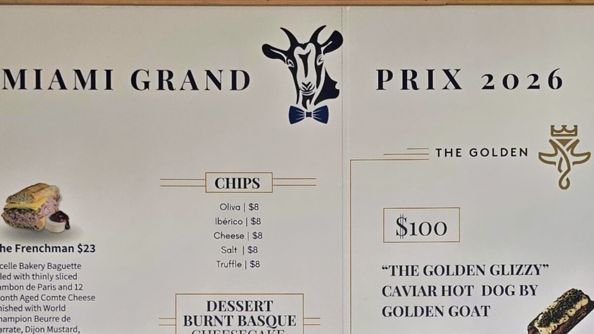 Miami Grand Prix Sparks Outrage Over Wild Concession Prices