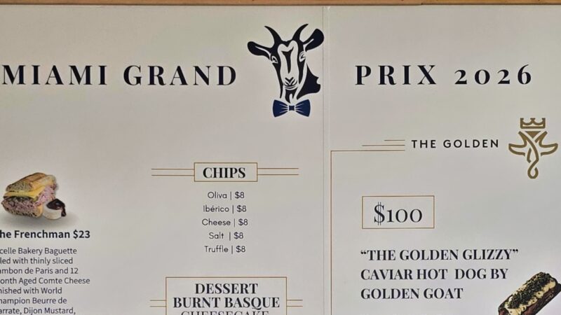 Miami Grand Prix Sparks Outrage Over Wild Concession Prices