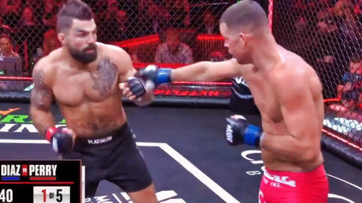 UFC Fighter Knocked Out Cold by Illegal Move—Then Somehow Keeps ...
