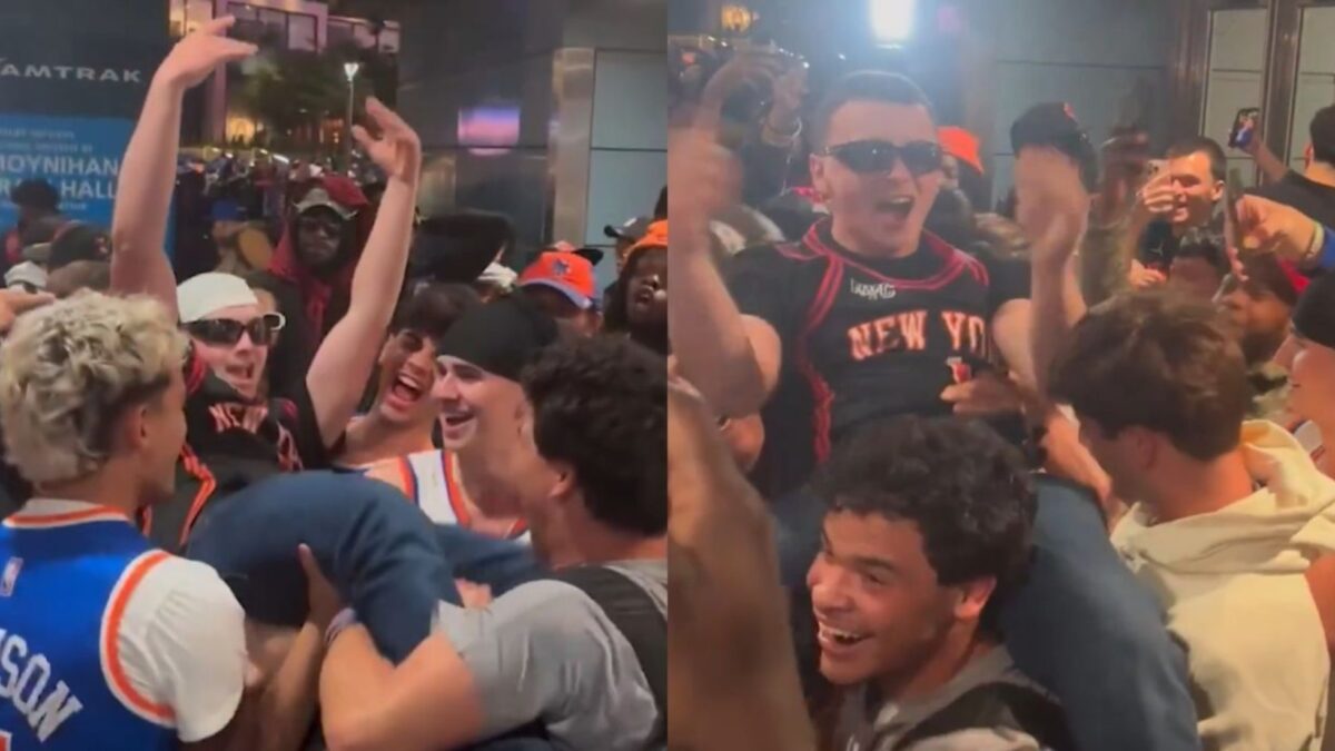 Knicks Fans Turned New York Into Absolute Chaos After Taking 2-0 ECF Lead