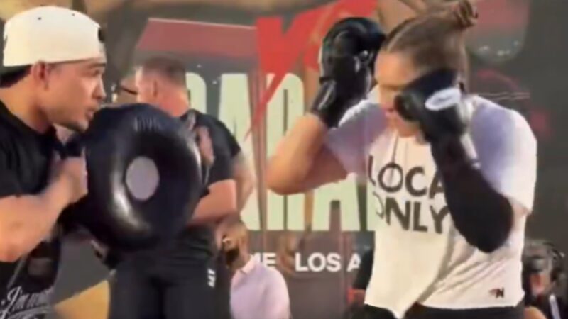"Looks Like She Never Trained In Her Life" - Ronda Rousey’s Boxing ...
