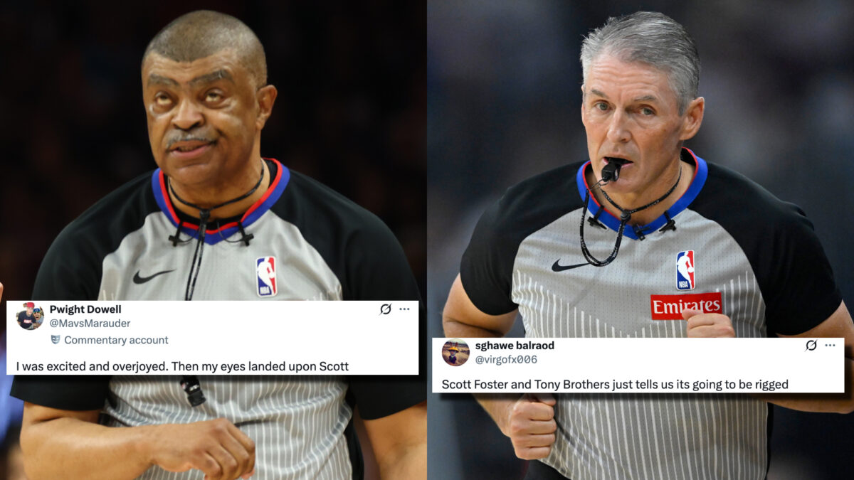Scott Foster and Tony Brothers Making Conference Finals Referee Crew ...