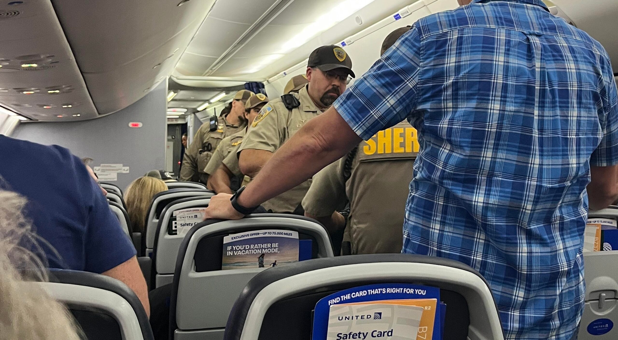 United Airlines Flight Forced To Make Emergency Landing After Unruly ...