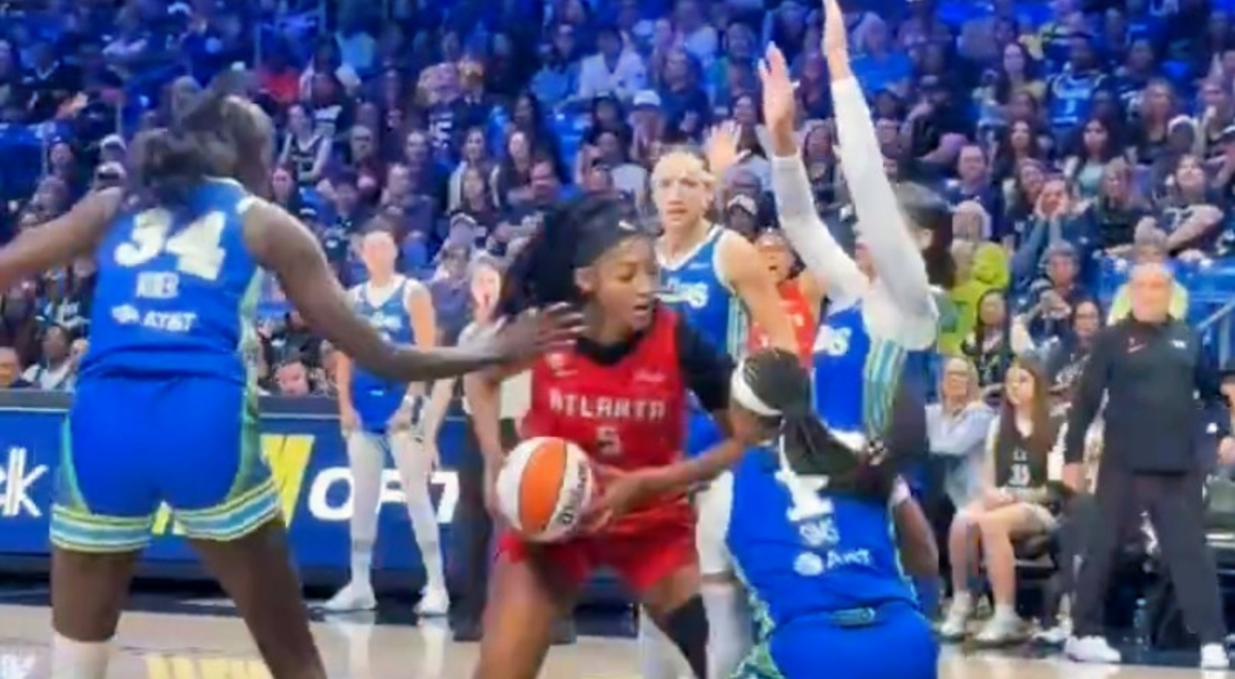 Angel Reese Finally Made a Layup & Got Way Too Excited, So She Hit ...