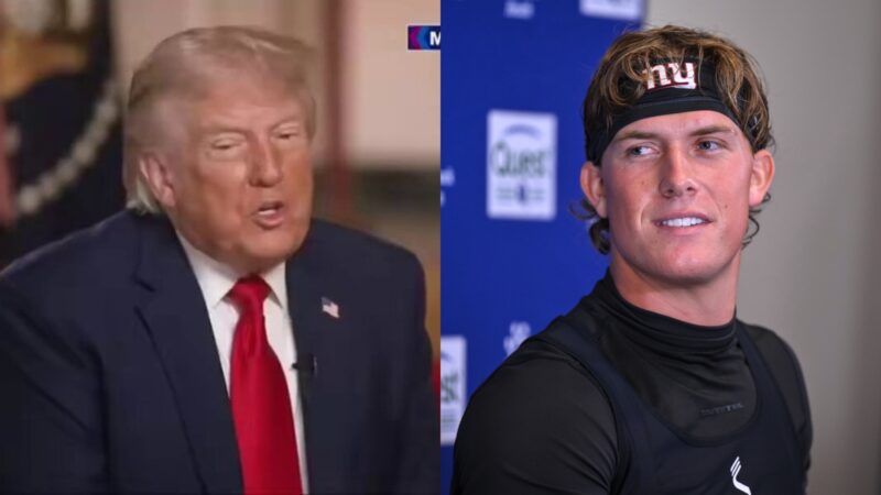 Donald Trump Reveals Private Comments From Jaxson Dart That Are Going ...