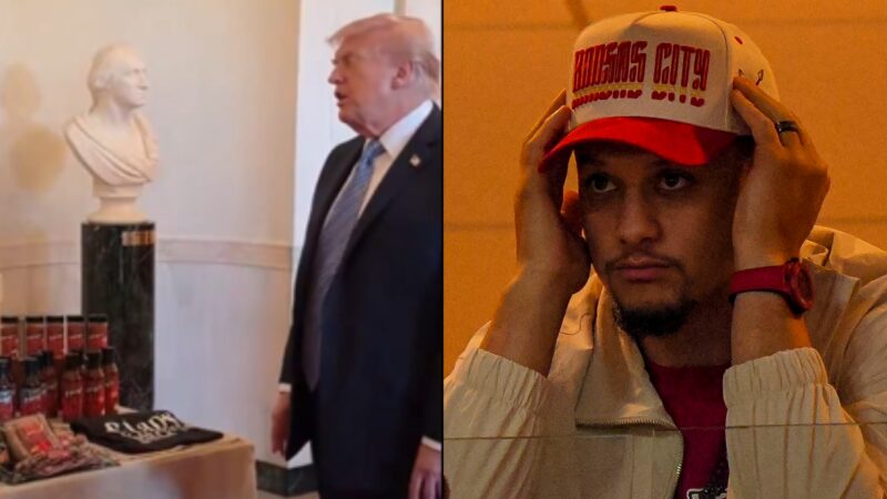 President Donald Trump's Important Question About Patrick Mahomes At ...