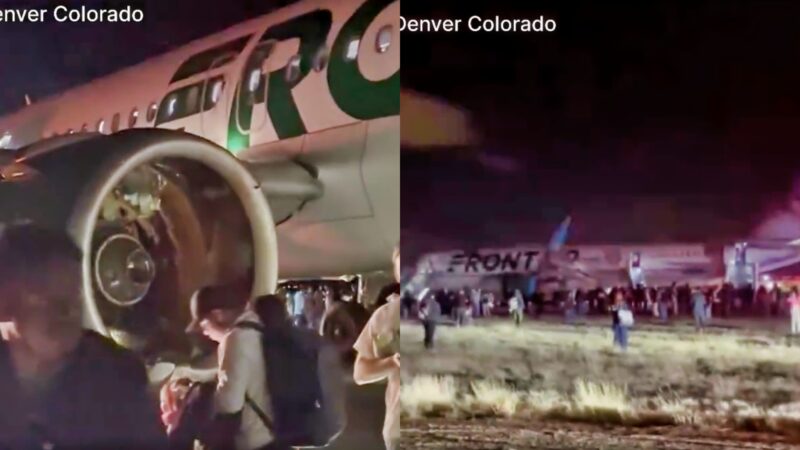 Horrific Footage Shows Frontier Airlines Plane Striking Person On ...