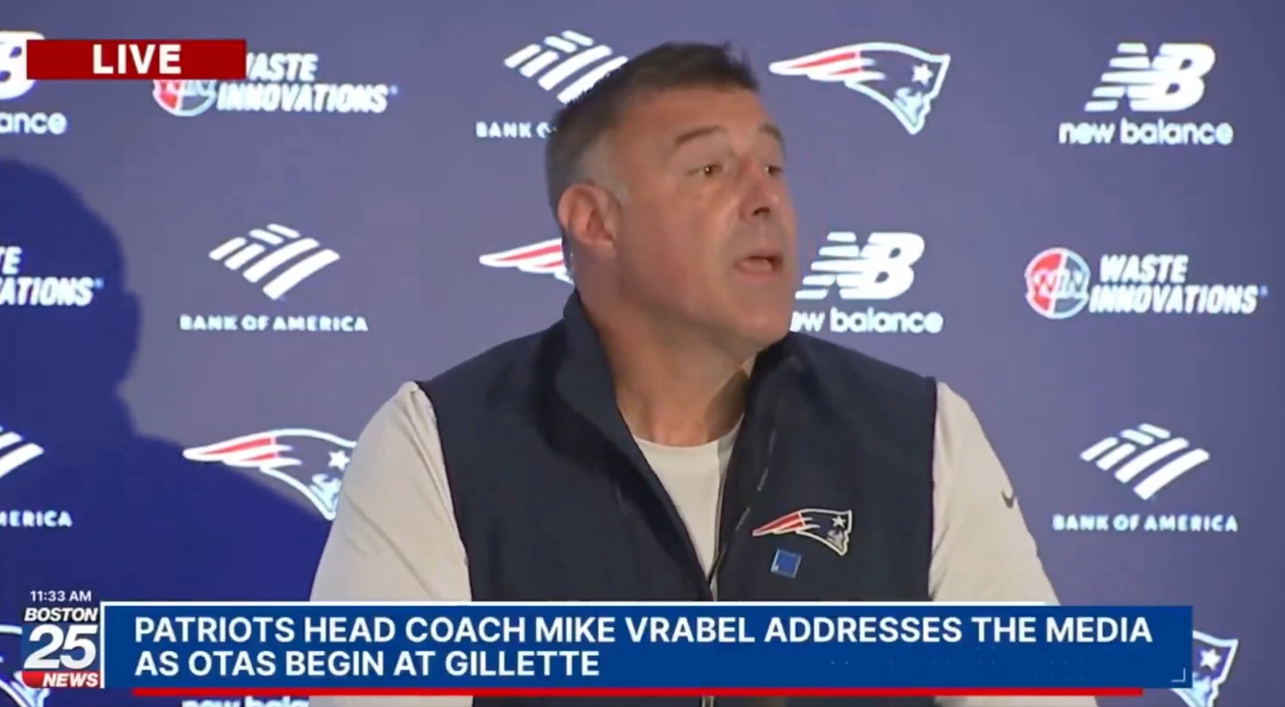 Mike Vrabel Unleashes Strong Statement About His Wife & Kids Ahead Of ...