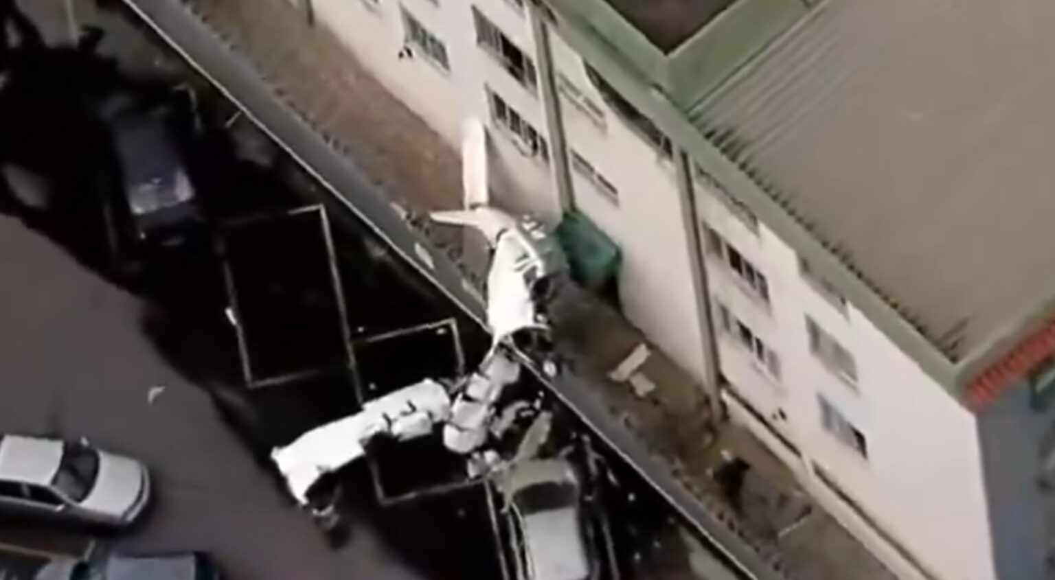 Plane Crashes Into Building Seconds After Takeoff — Pilot & Co-Pilot ...
