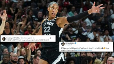 Fans In Awe As A’ja Wilson Continues To Break Barriers In WNBA
