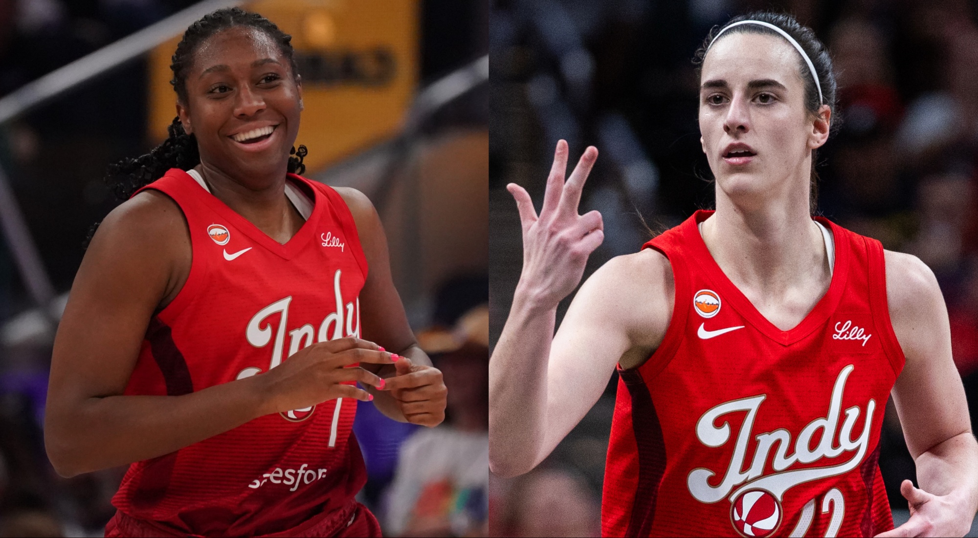 Aliyah Boston Has the Most On-Brand Reaction to Caitlin Clark’s Clutch ...