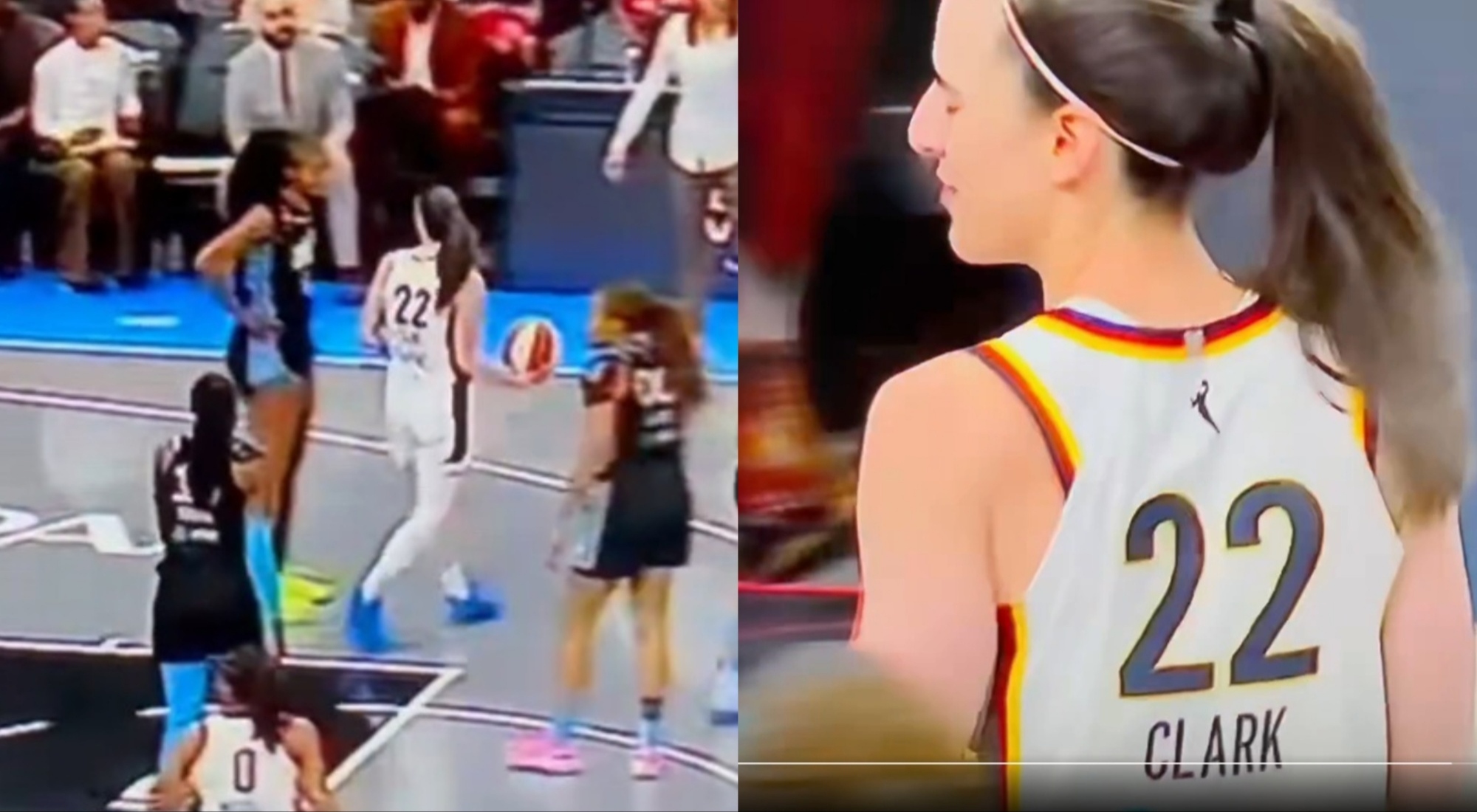 Caitlin Clark Caught Giving an Ice-Cold Reaction to Angel Reese's ...