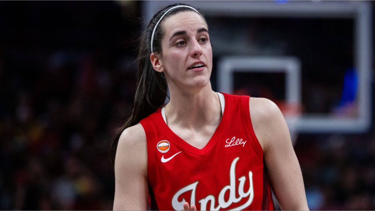Social Media Fans Cook Wild Theory Over WNBA Ref Reacting To Caitlin ...