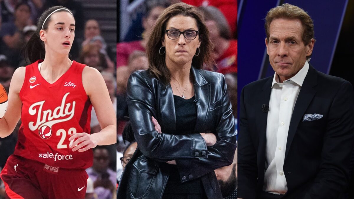 Skip Bayless Gets Fact-Checked While Commenting On Caitlin Clark ...