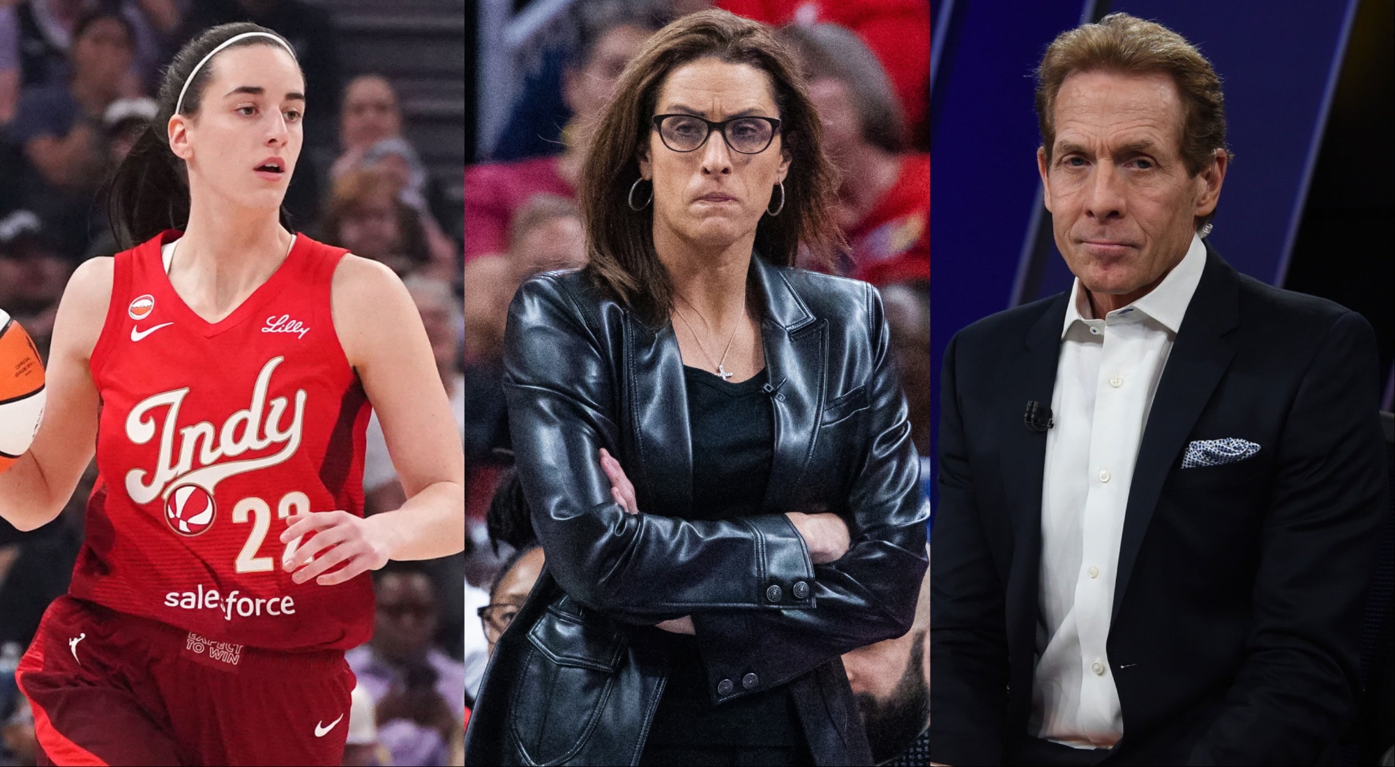 Skip Bayless Gets Fact-Checked While Commenting On Caitlin Clark ...
