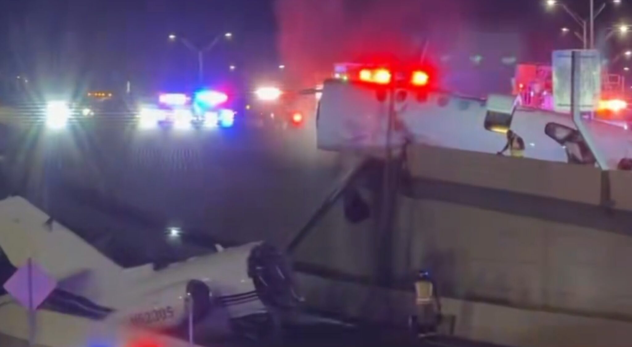 new Video Captures Fatal Laredo Highway Plane Crash texas