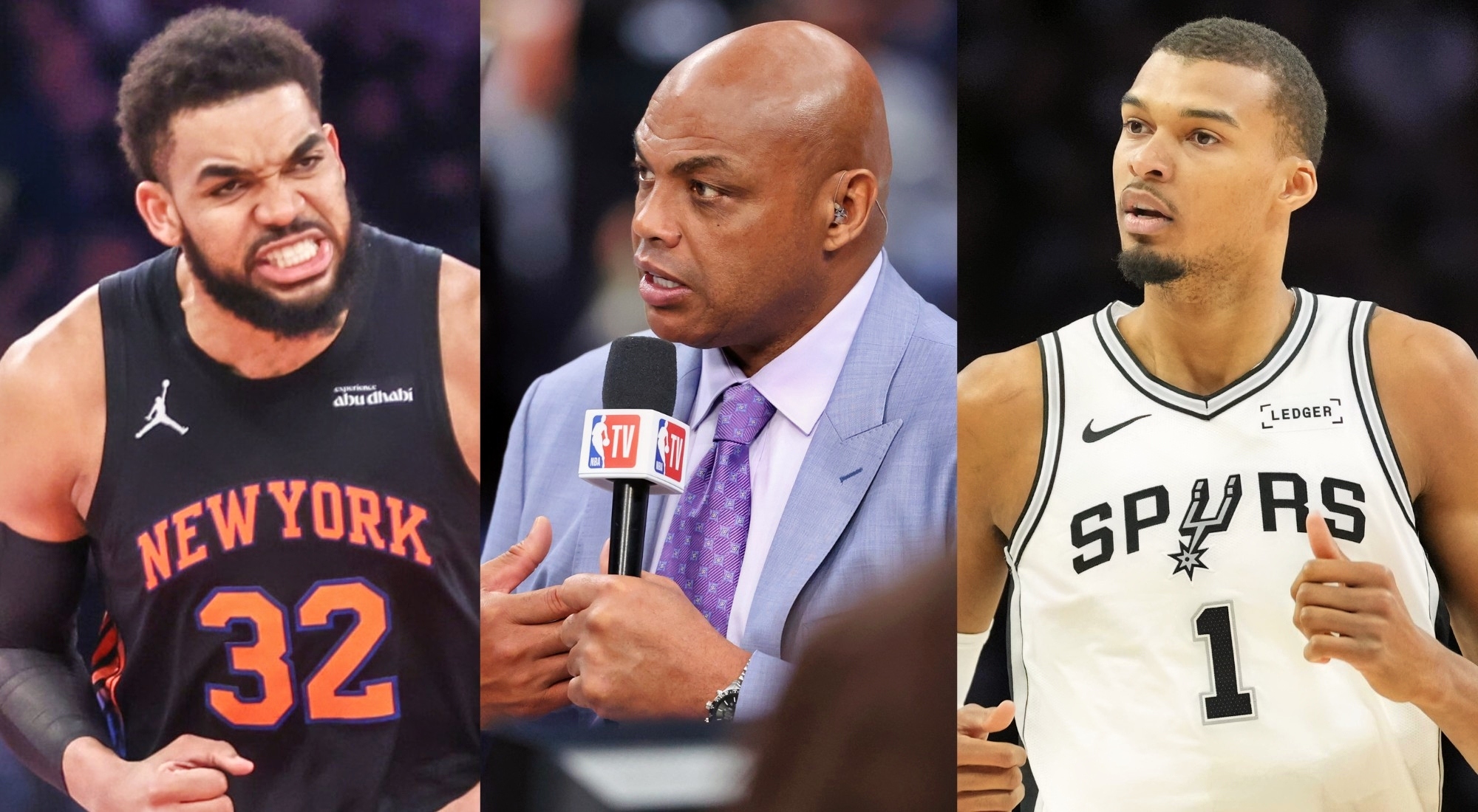 Charles Barkley Says Karl-Anthony Towns Is Taking Victor Wembanyama "To ...
