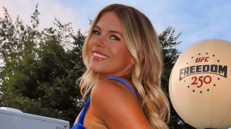 'UFC Freedom 250' Octagon Girl Completely Stole The Show With Her ...