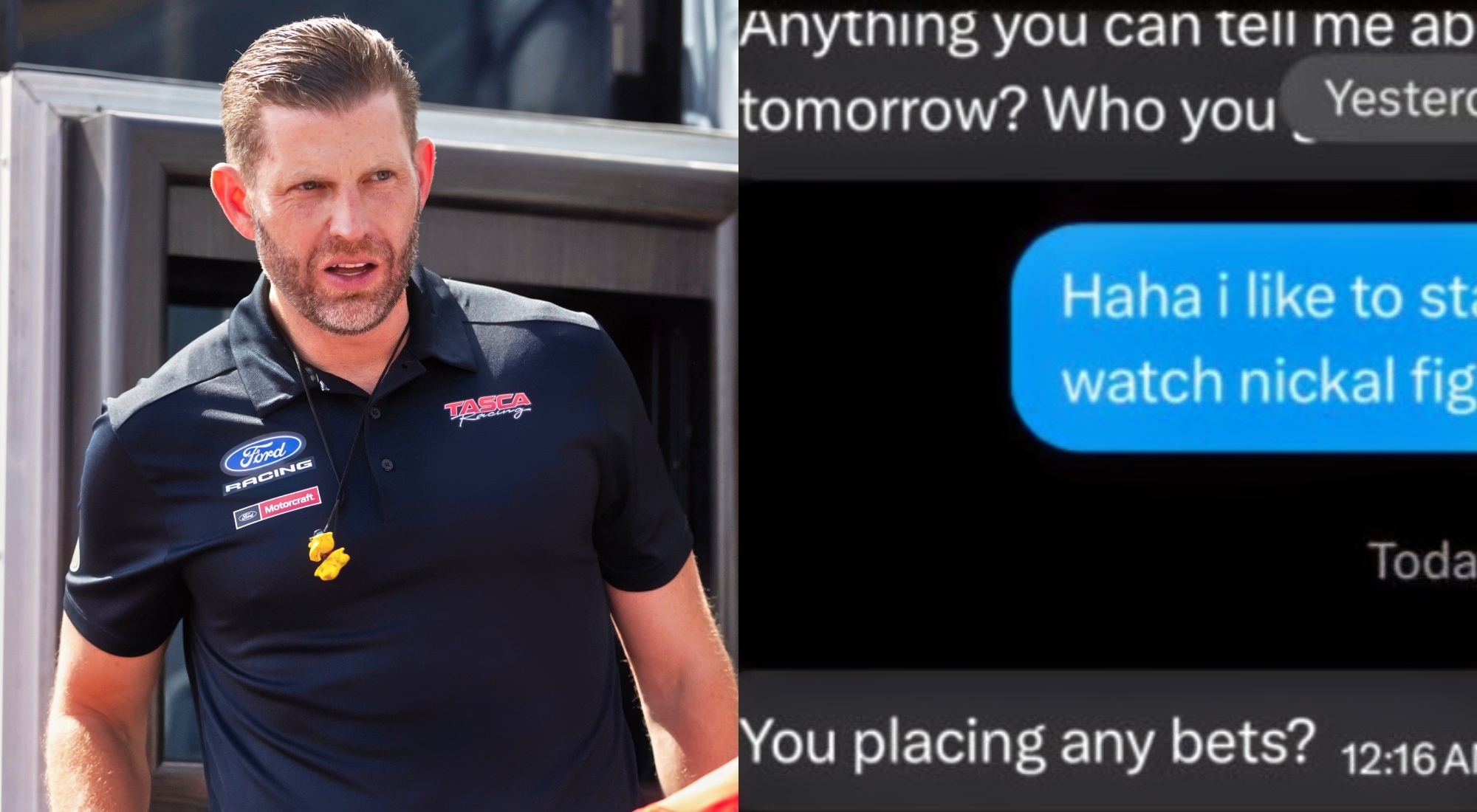 Eric Trump Responds To Viral DMs About "Rigged" UFC White House Event ...