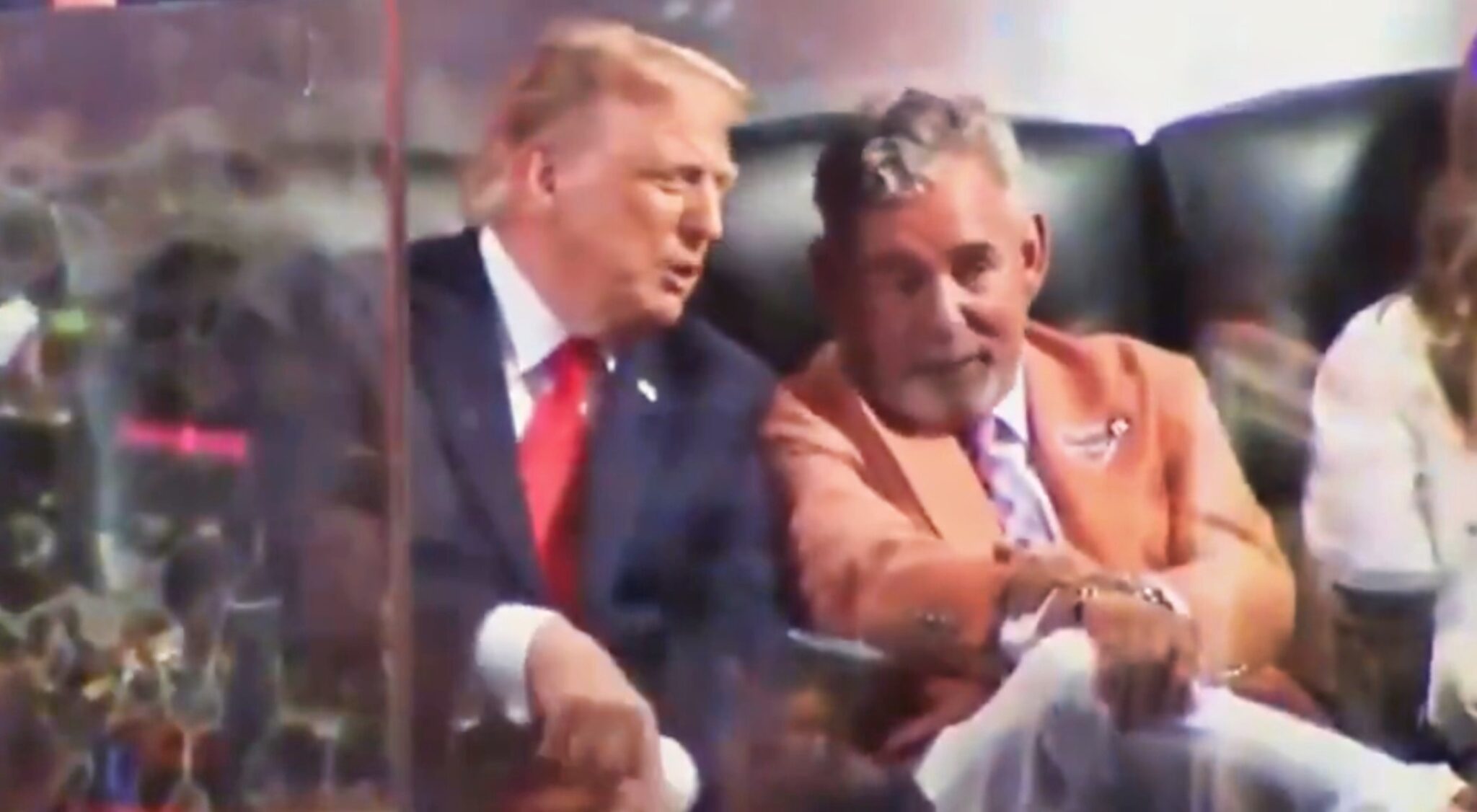 What This New Video Reveals About Donald Trump's Reception At NBA ...