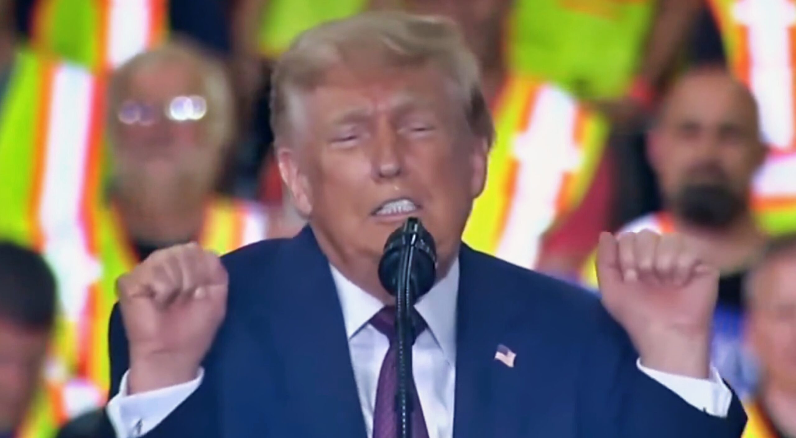 Donald Trump’s Hilarious Trans Sports Skit Defies Melania