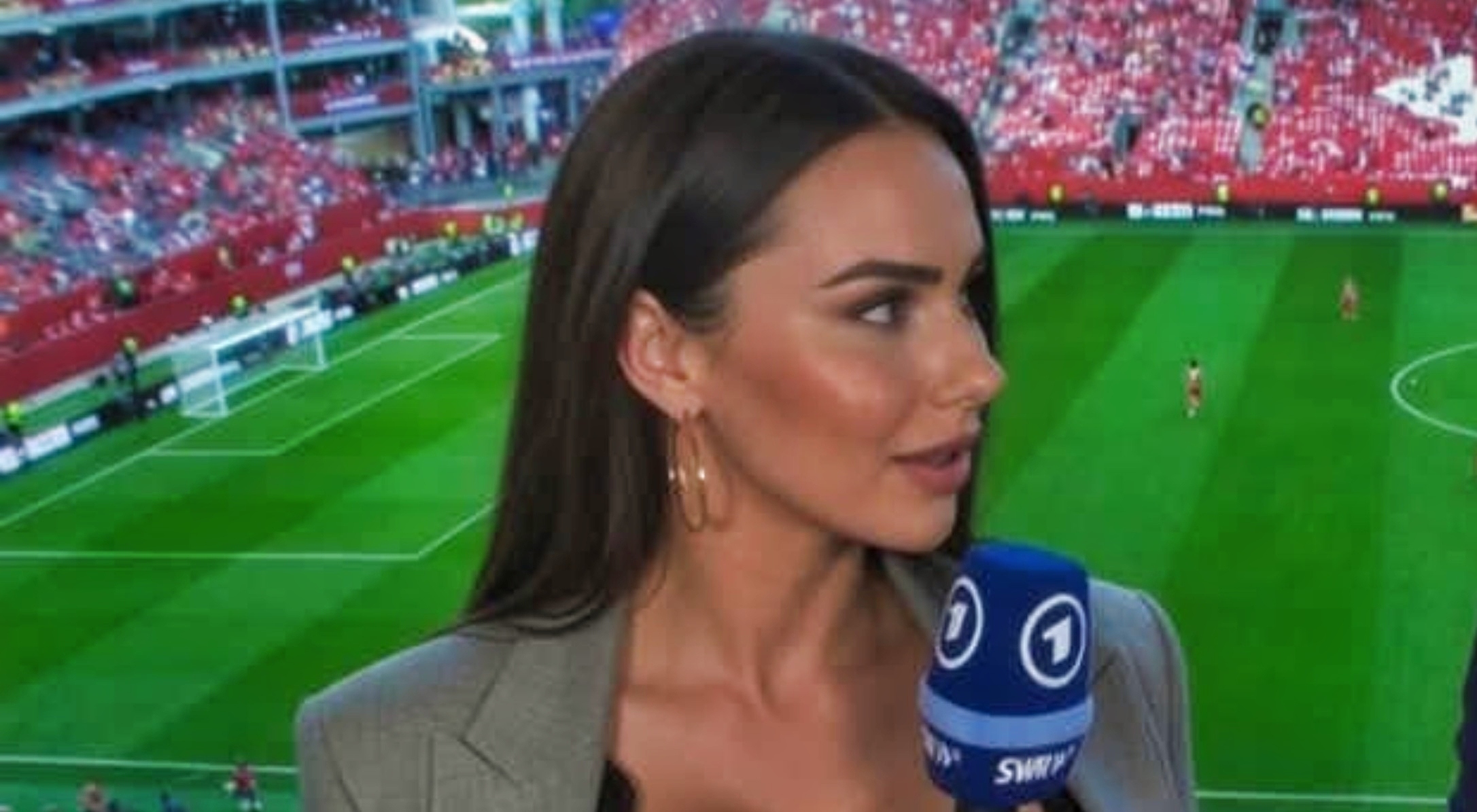 Female German Reporter Is Going Viral After Putting On A Show For ...
