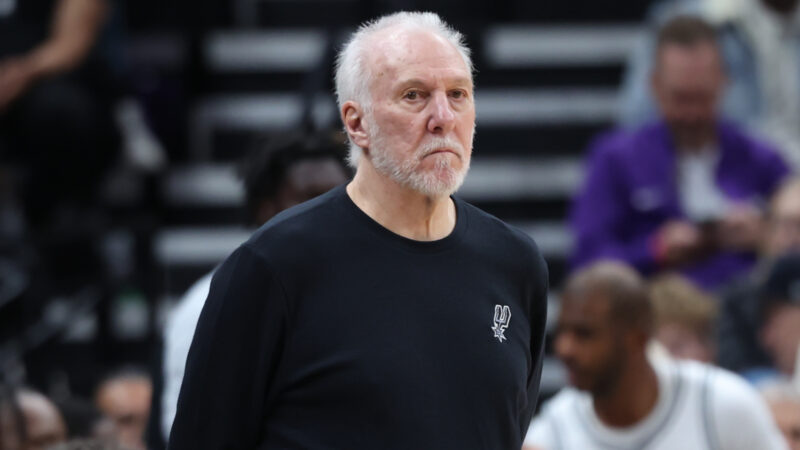 Gregg Popovich Made a Surprise Appearance Before Game 3 and Delivered a ...