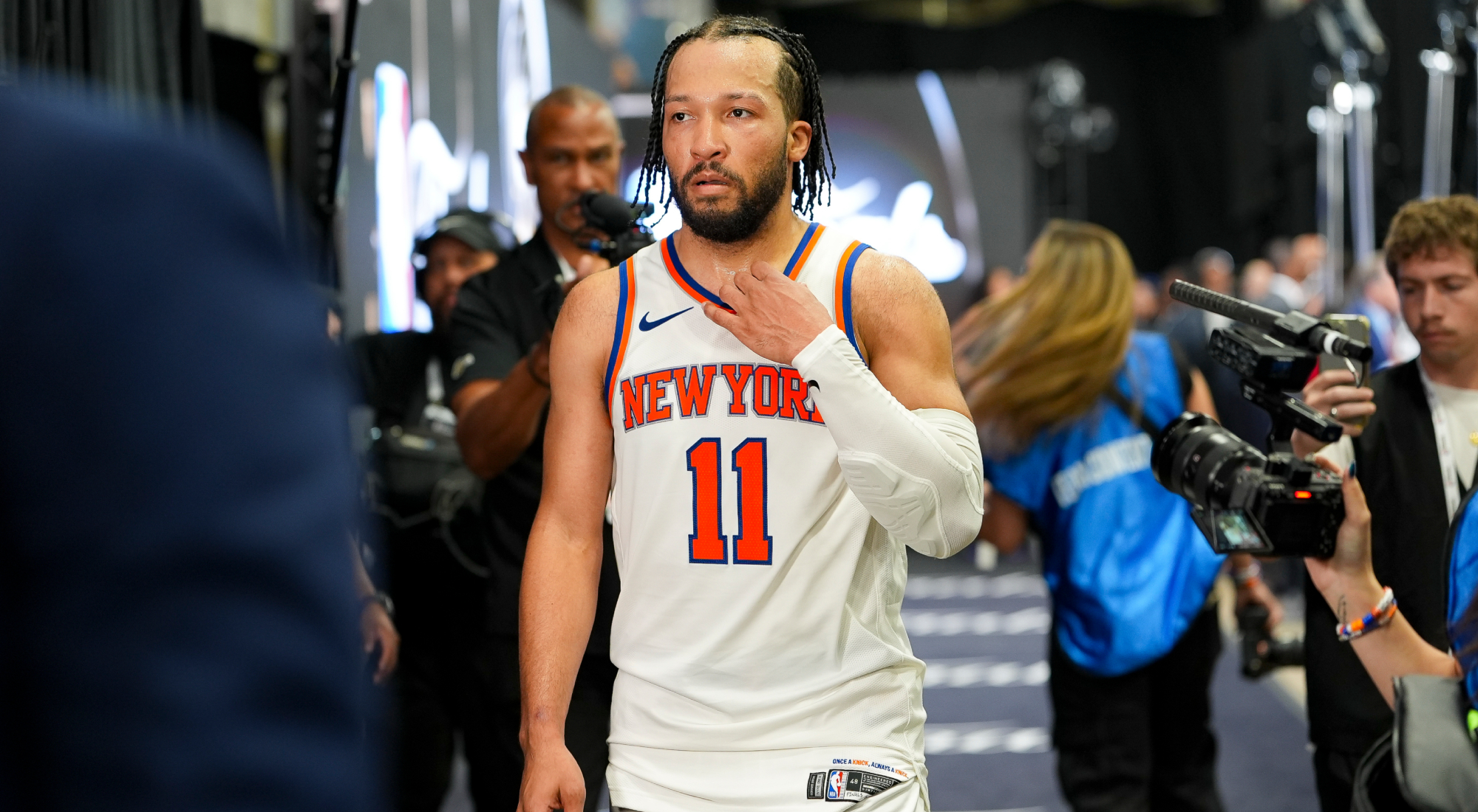 Jalen Brunson’s Former Coach Uses Iconic Movie Reference to Describe ...