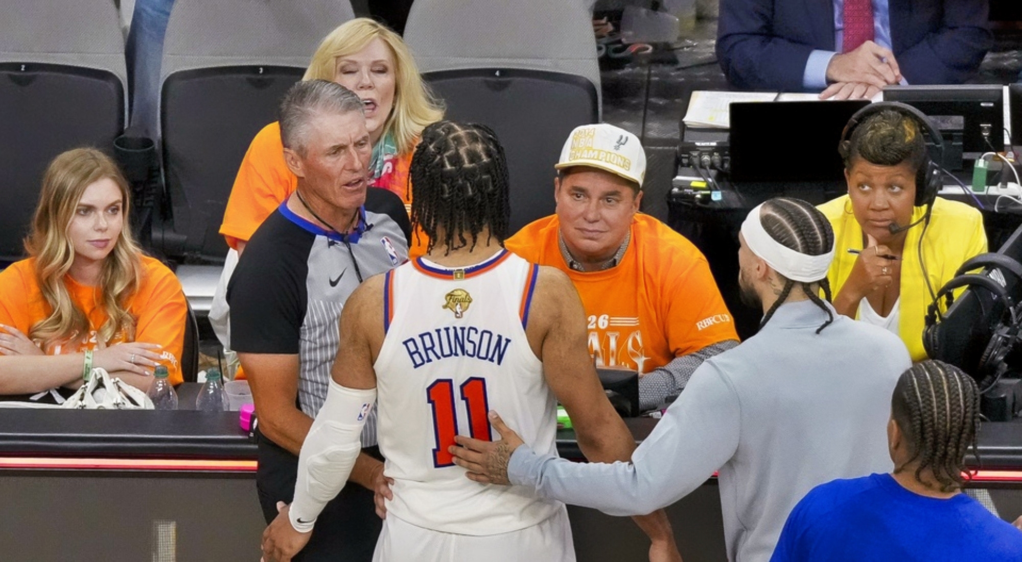 NBA Reportedly Investigating Courtside Fans After Incident Involving ...