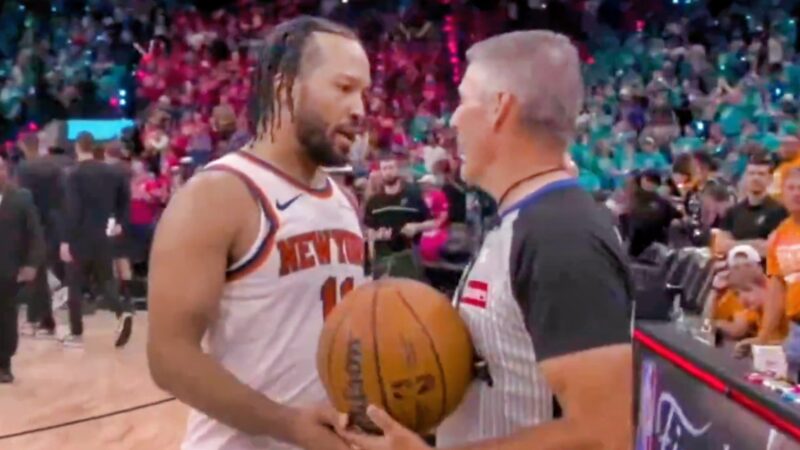 Did Jalen Brunson Really Confront Referee Scott Foster After Game 1 ...