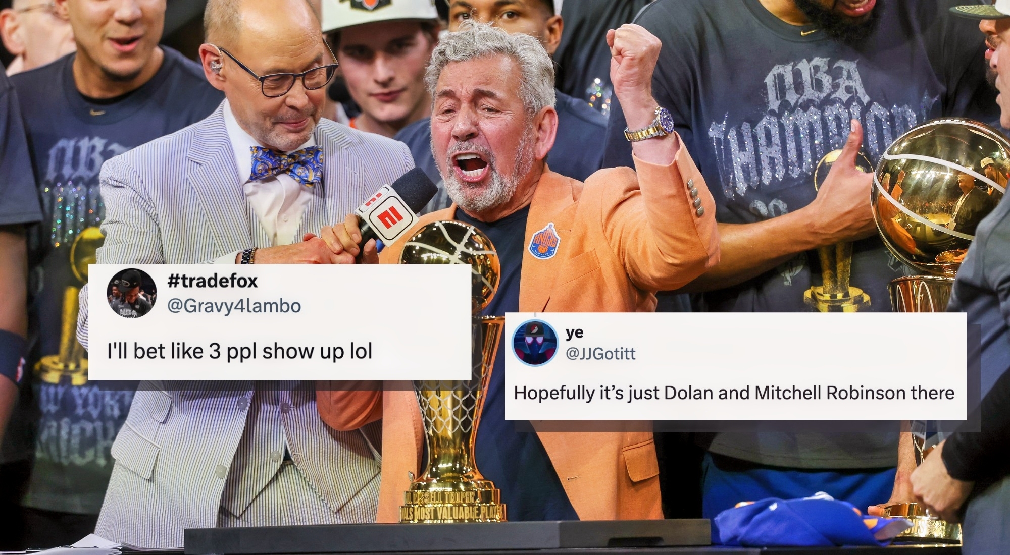 Knicks Owner James Dolan's White House Announcement Sparks Ridiculous ...