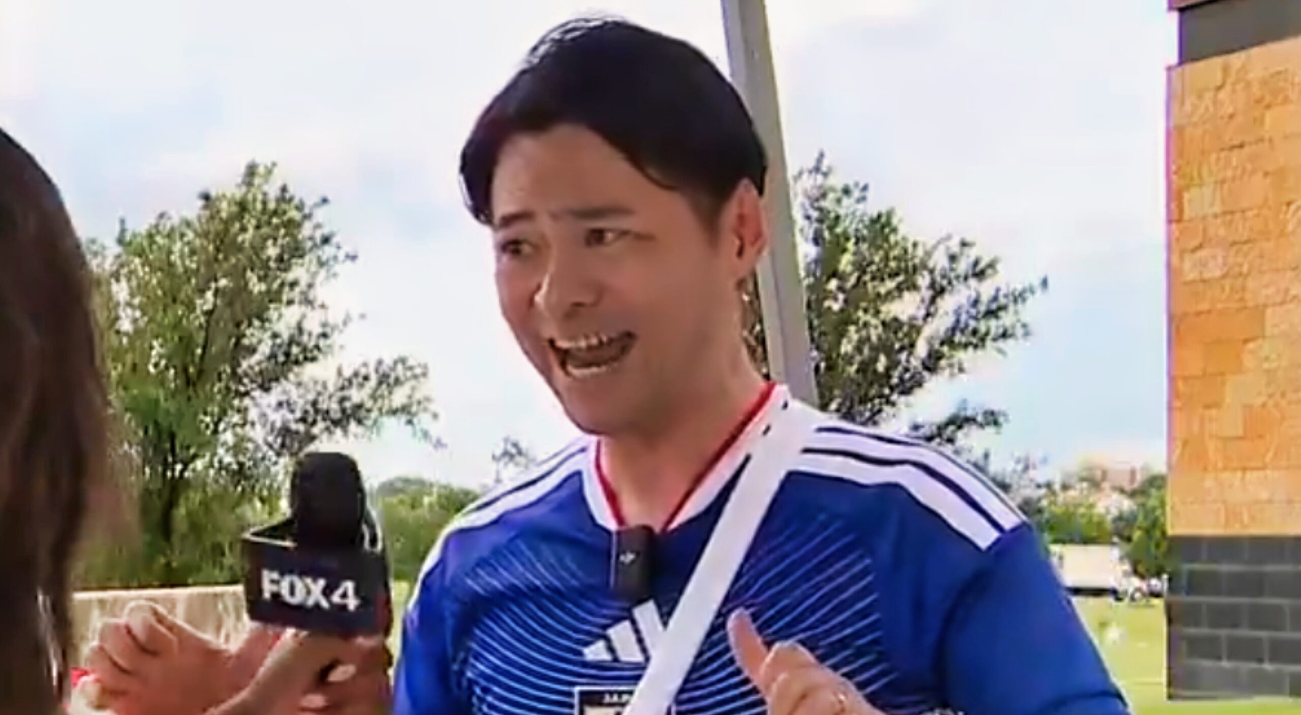 Japanese Fan’s Hype Interview Captivates World Cup Fans