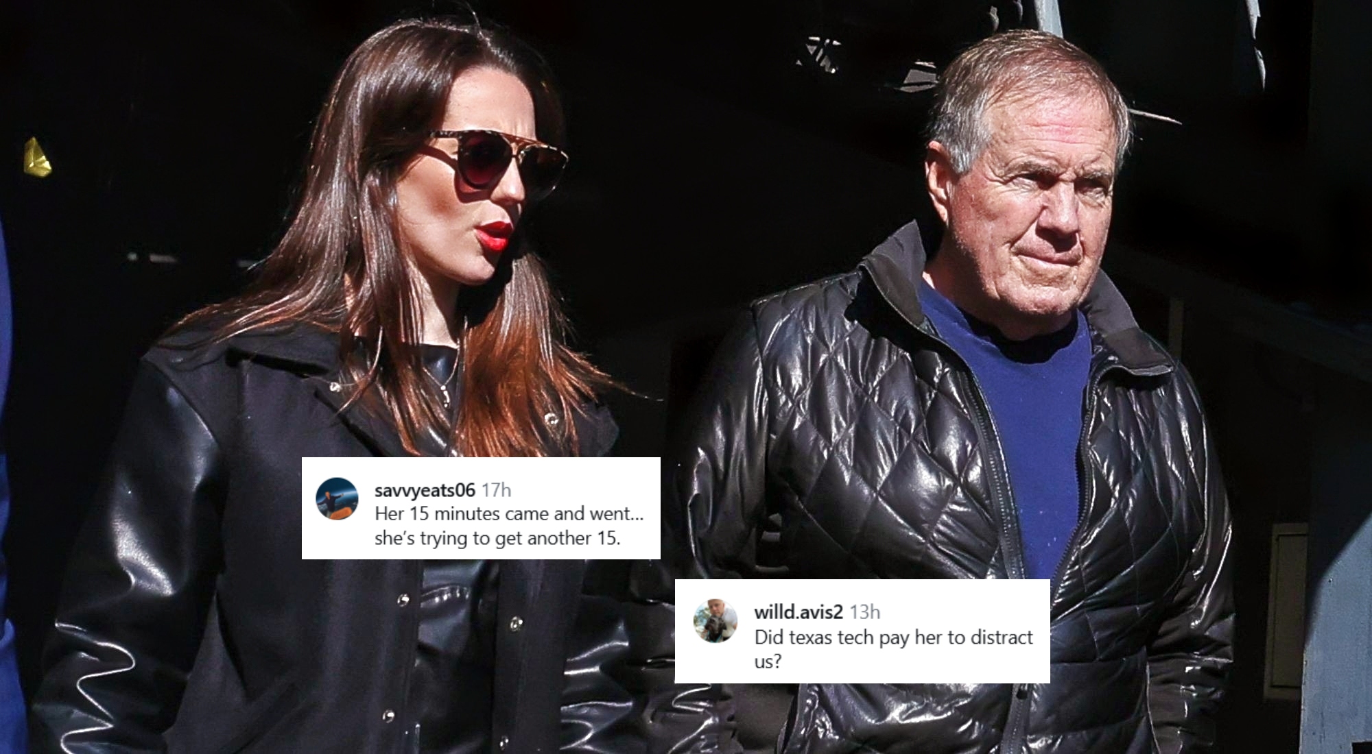 Bill Belichick's Girlfriend Jordon Hudson Faces Backlash After UNC ...