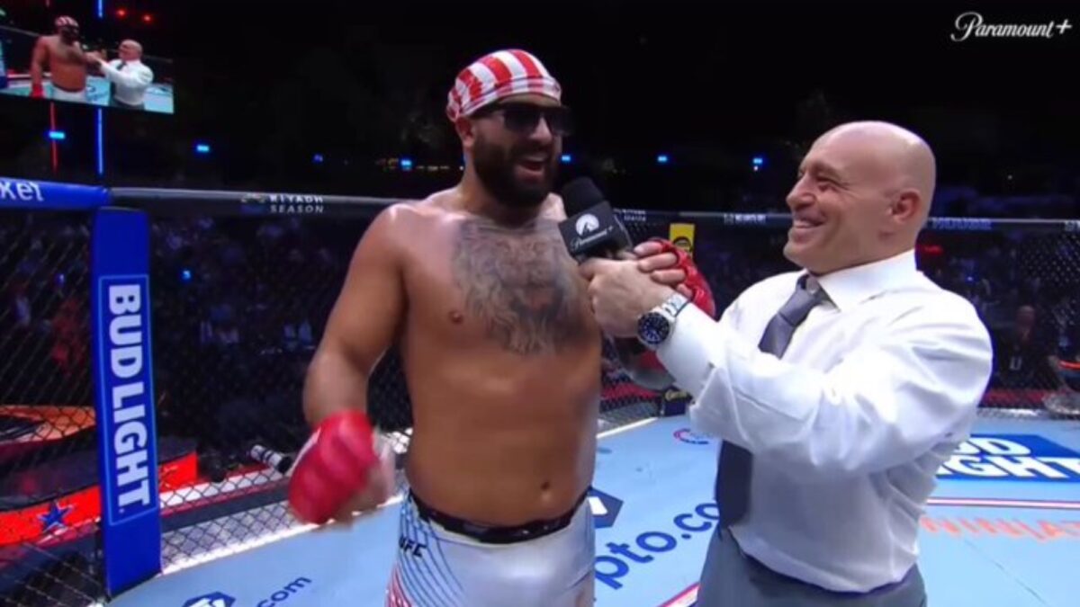 Josh Hokit Calls Michelle Obama a Man At UFC Freedom 250