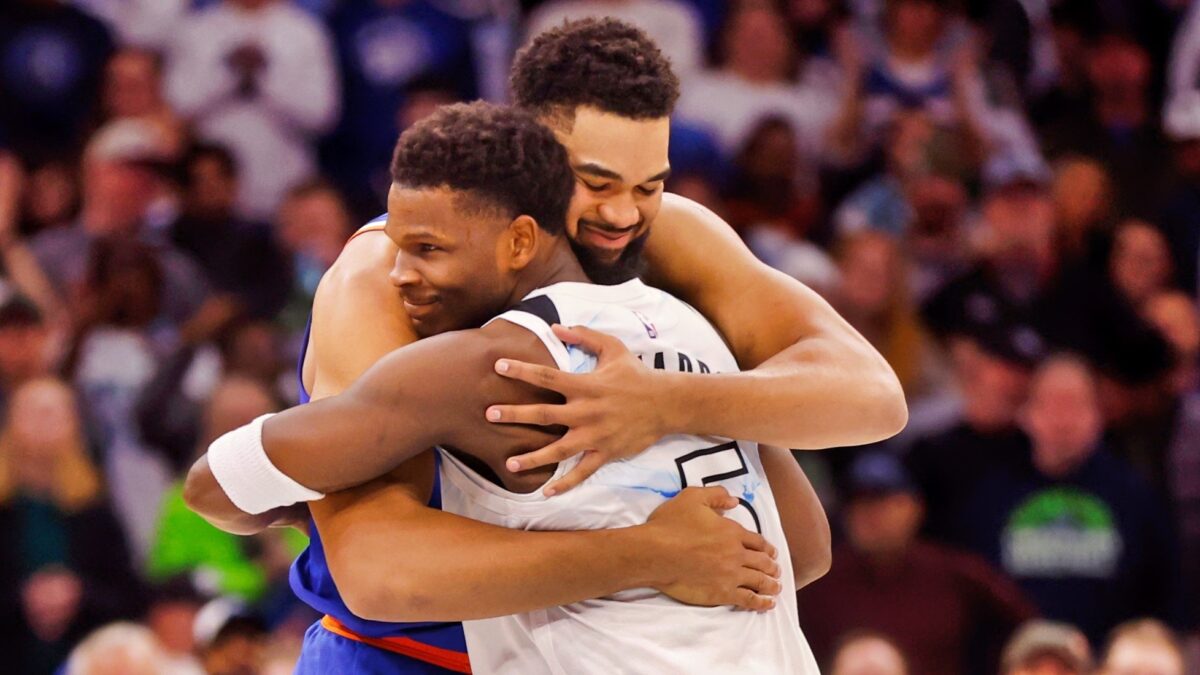 Karl-Anthony Towns Gives Heartfelt Shoutout to Anthony Edwards Moments ...