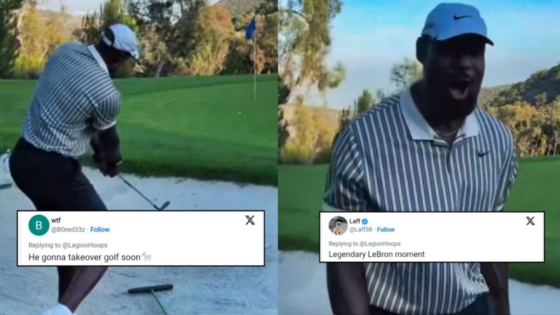 LeBron James Leaves Fans Stunned After Unexpected Golf Transformation ...