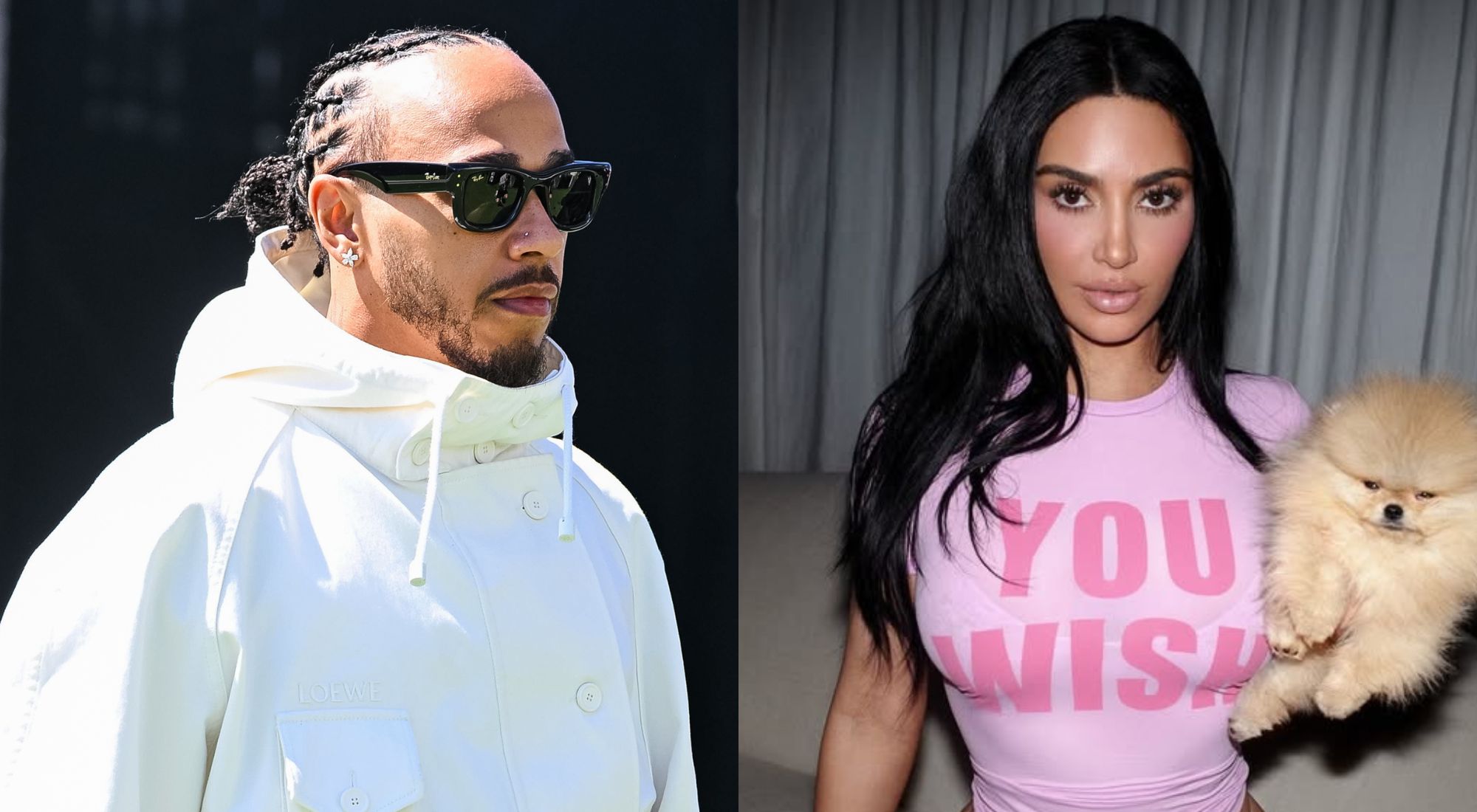Cameras Caught Lewis Hamilton And New GF Kim Kardashian's Uncomfortable ...