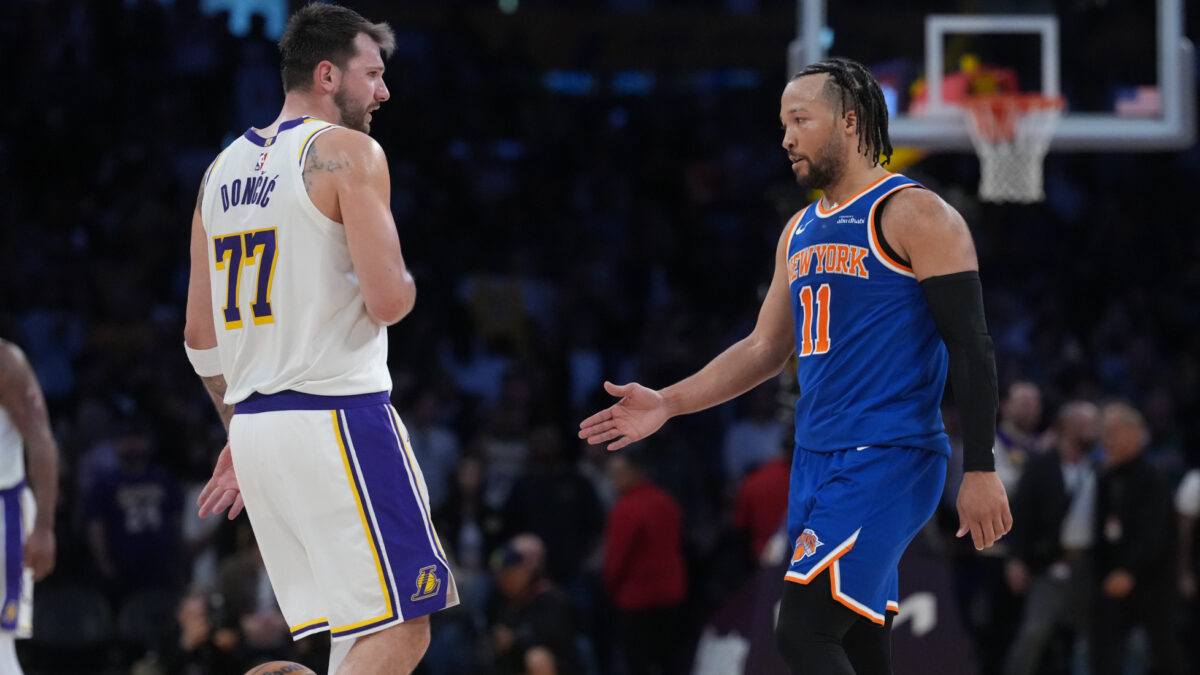 Jalen Brunson Reveals How Playing Alongside Luka Doncic Once Made Him ...
