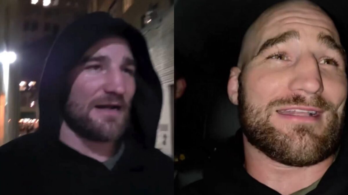 Sean Strickland Nearly Caused Chaos Before The UFC White House Press ...