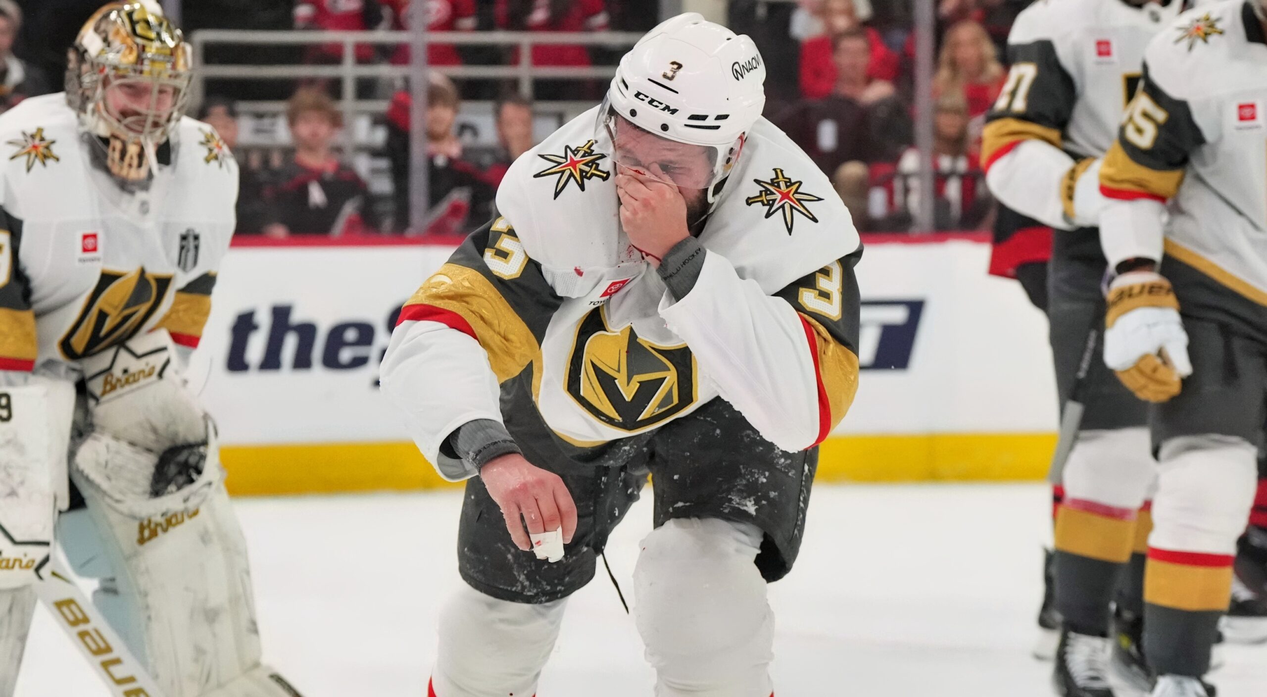 Gruesome New Photo Shows Brayden McNabb’s Busted-Up Nose Immediately ...