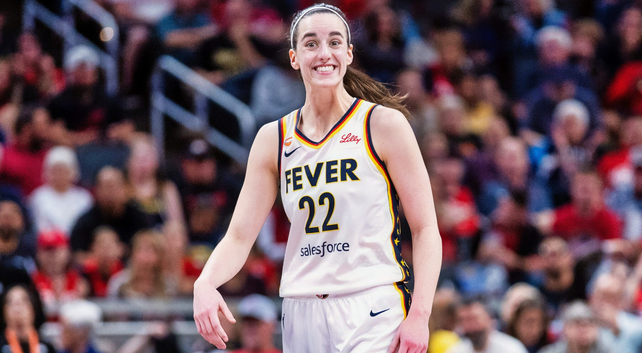 Caitlin Clark Caught Scratching Inappropriate Body Part On Court