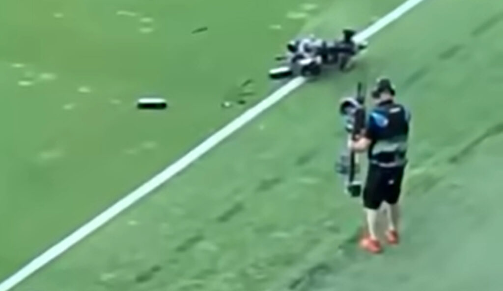 Fans Couldn't Believe What Fell Onto The Pitch During Hungary ...